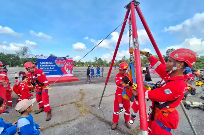Ribuan Anak TK Ikuti Edukasi PHR Tentang Bahaya Api Berita Riau Terkini ...